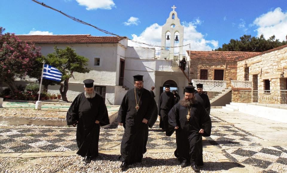 ΙΕΡΑ ΜΟΝΗ AΓΙΟΥ ΜΗΝΑ ΧΙΟΥ: ΕΠΙΣΚΕΨΗ ΜΗΤΡΟΠΟΛΙΤΗ ΣΕΡΡΩΝ ΚΑΙ ΝΙΓΡΙΤΗΣ κκ ...